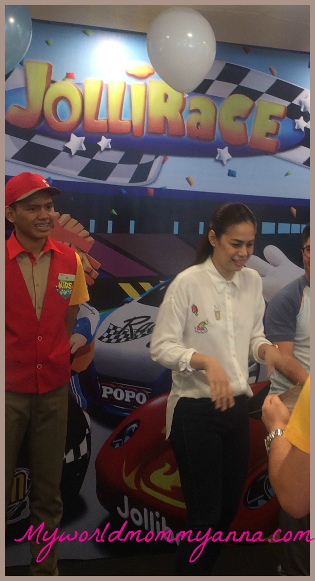 Jollibee Newest Party Theme: The Jollirace - My World Mommy Anna